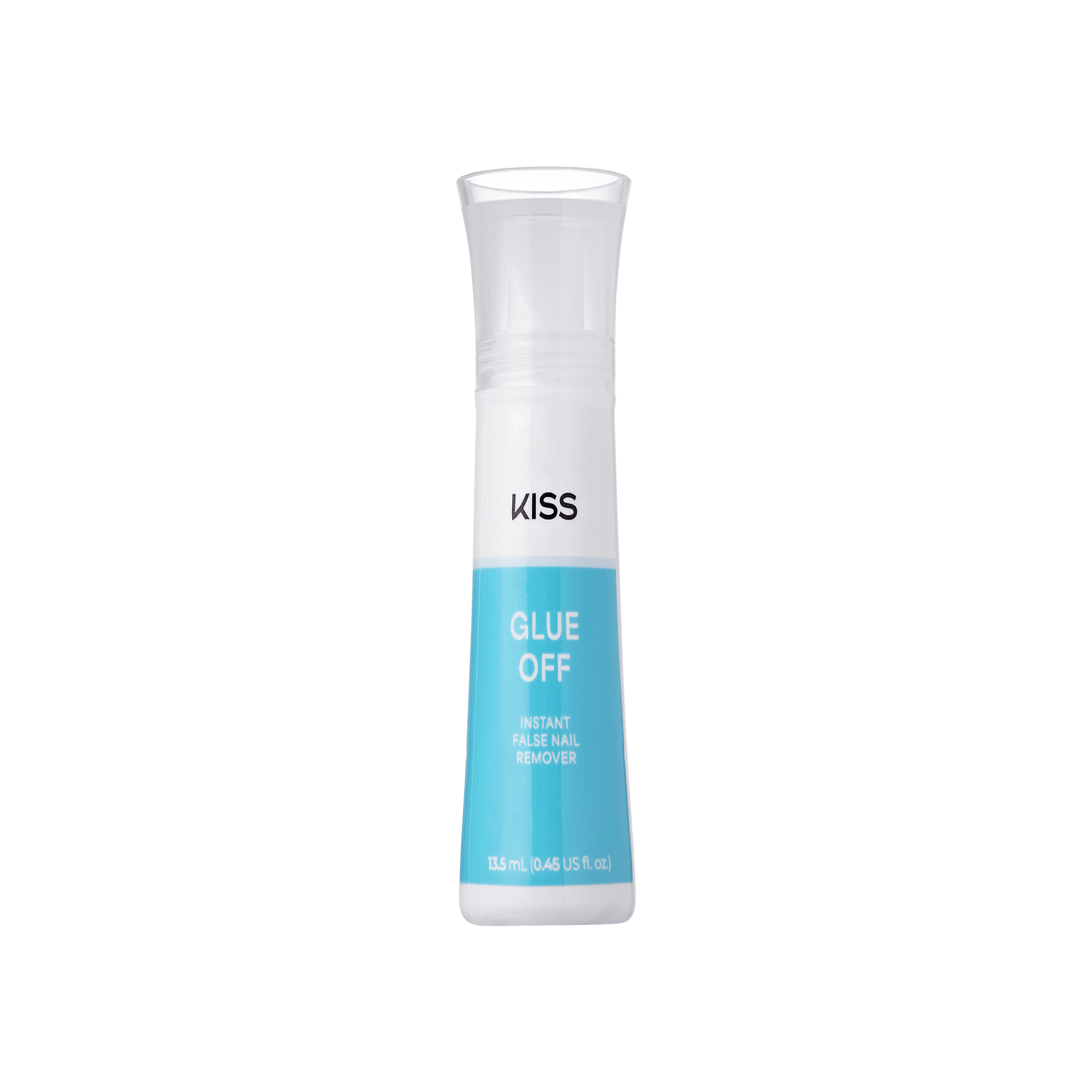 KISS Glue OFF Instant False Nail Remover w. Chisel Tip, 13.5 ml (0.45 ...