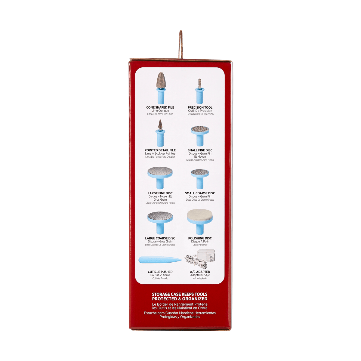 KISS Power File Rechargeable Nail Care Kit – 11 pcs. – KISS USA