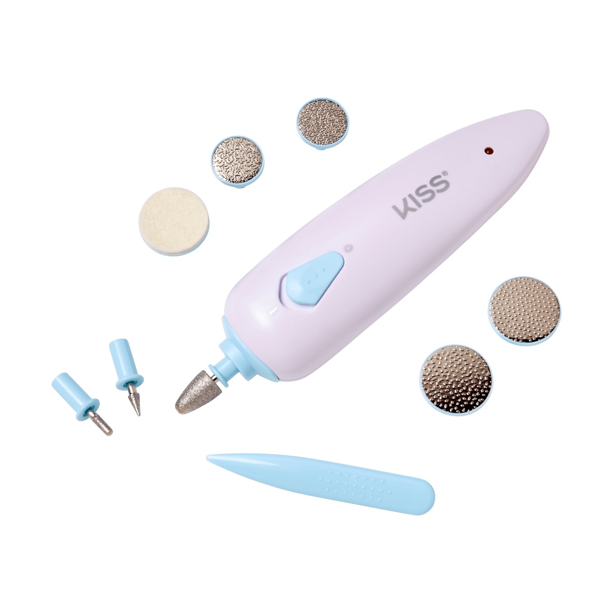KISS Power File Rechargeable Nail Care Kit – 11 pcs. – KISS USA