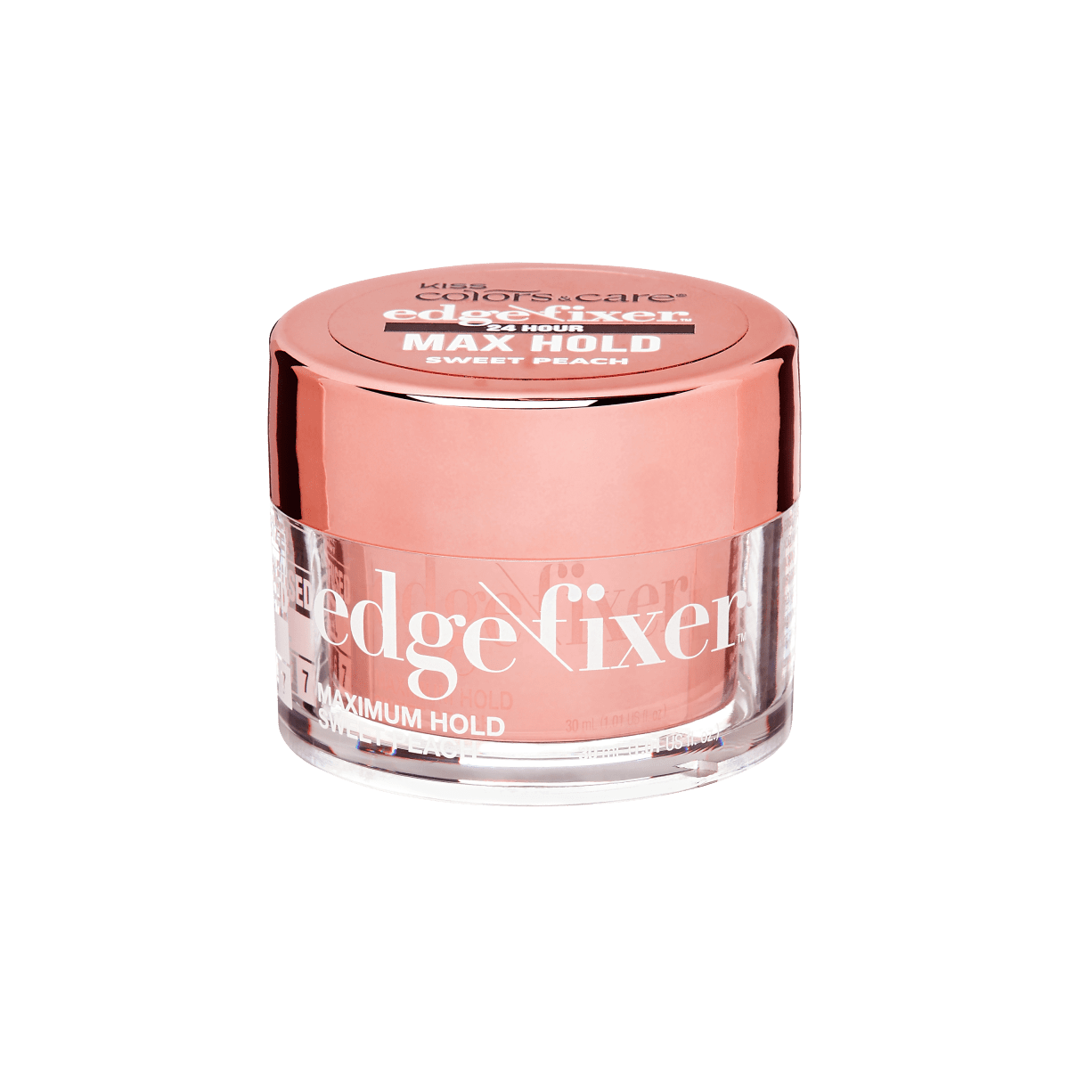 KISS Colors & Care Maximum Hold Edge Fixer Scented Styling Hair Gel ...