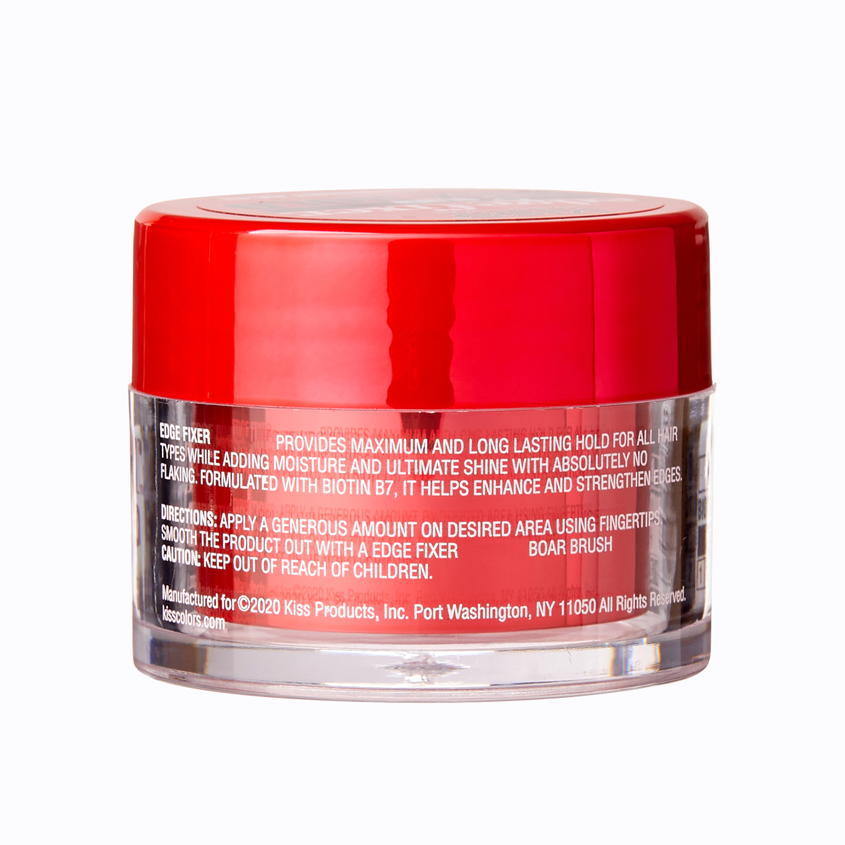 KISS Colors & Care Maximum Hold Edge Fixer Scented Styling Hair Gel ...