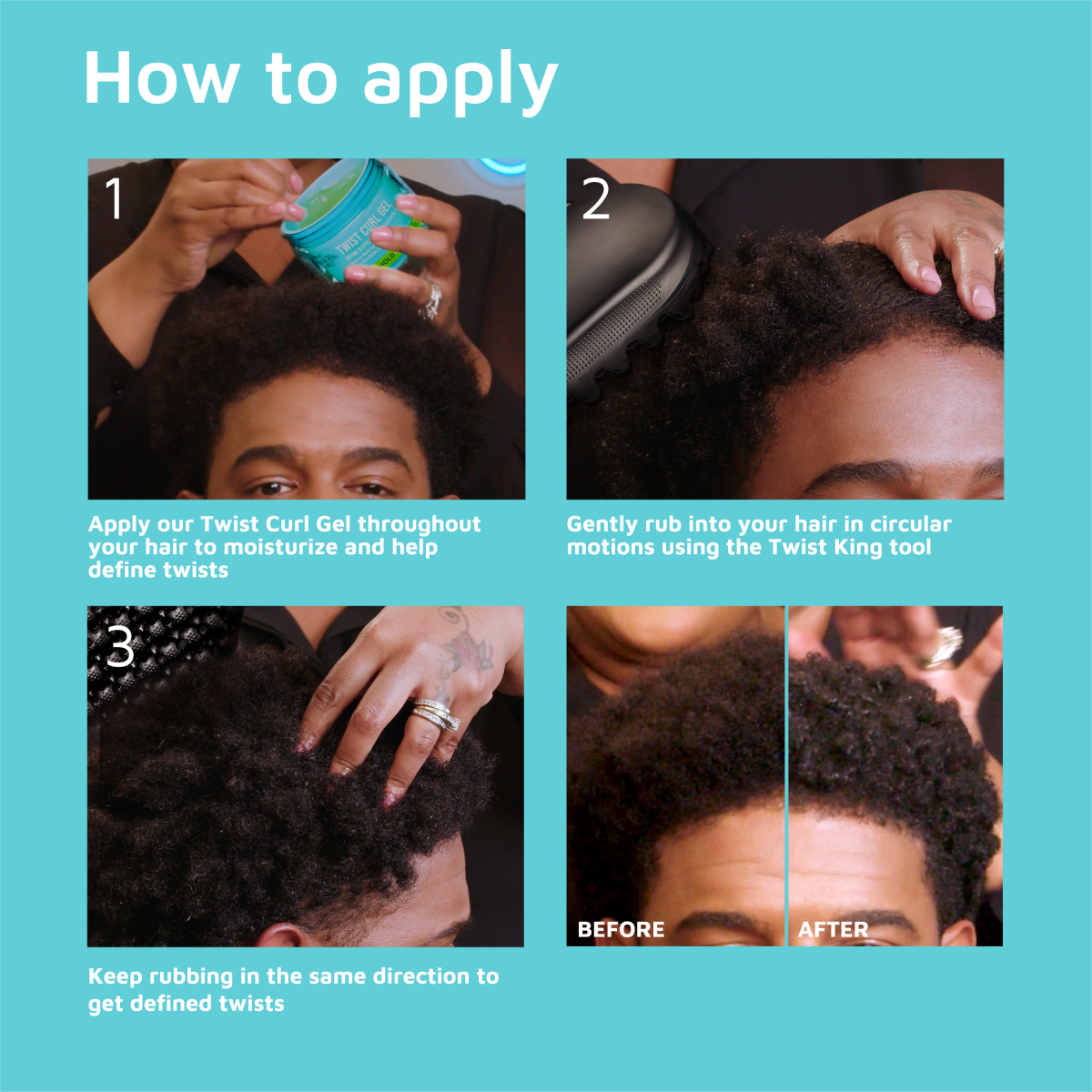 Twist King Hair Sponge - Style & Define – KISS Colors & Care – KISS USA