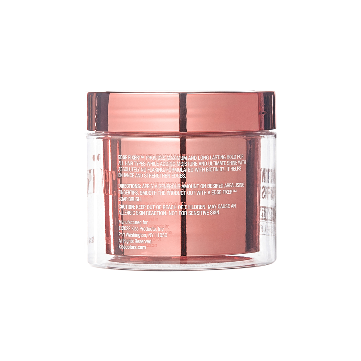 KISS Colors & Care Maximum Hold Edge Fixer Scented Styling Hair Gel ...