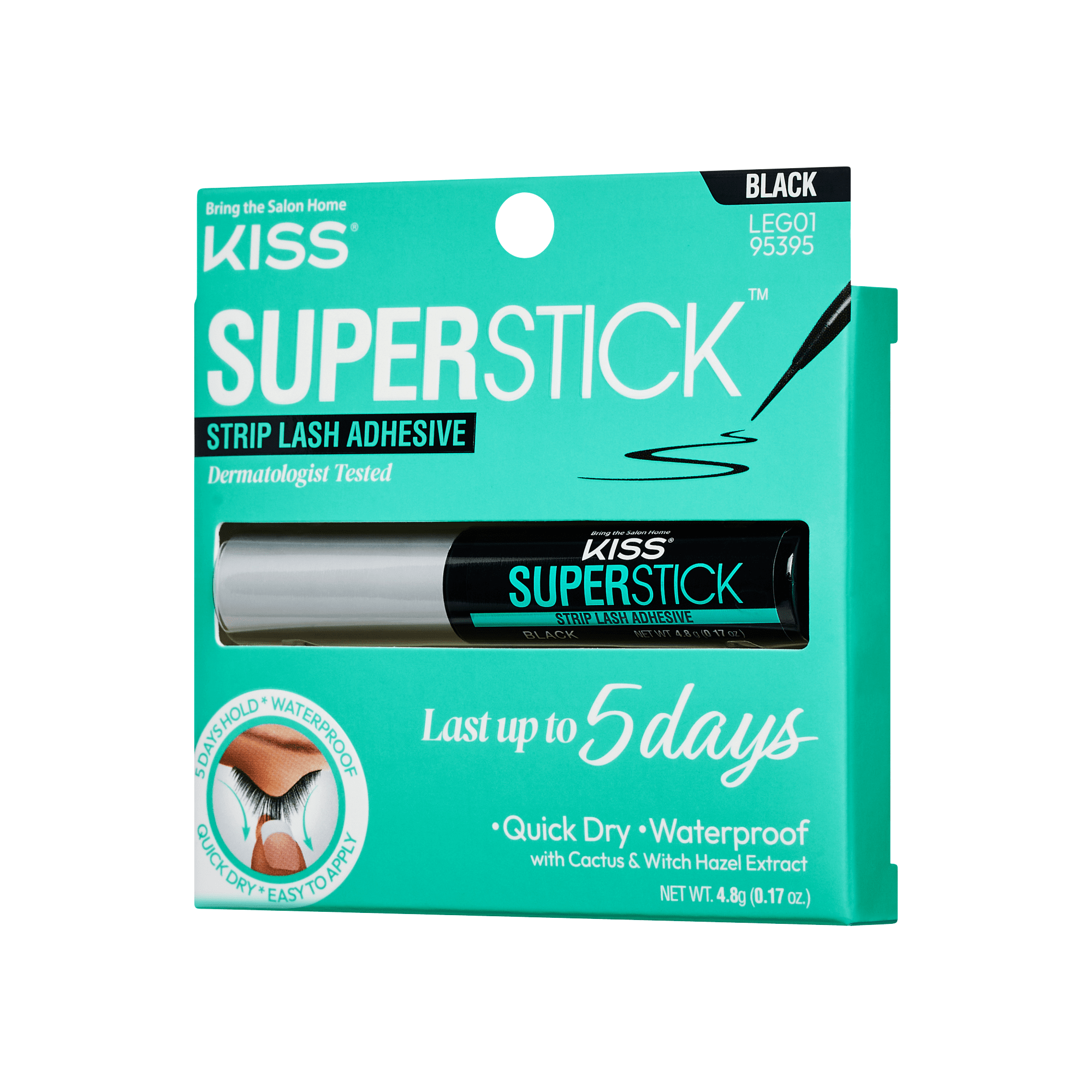 KISS SuperStick Strip Lash Adhesive - Black – KISS USA