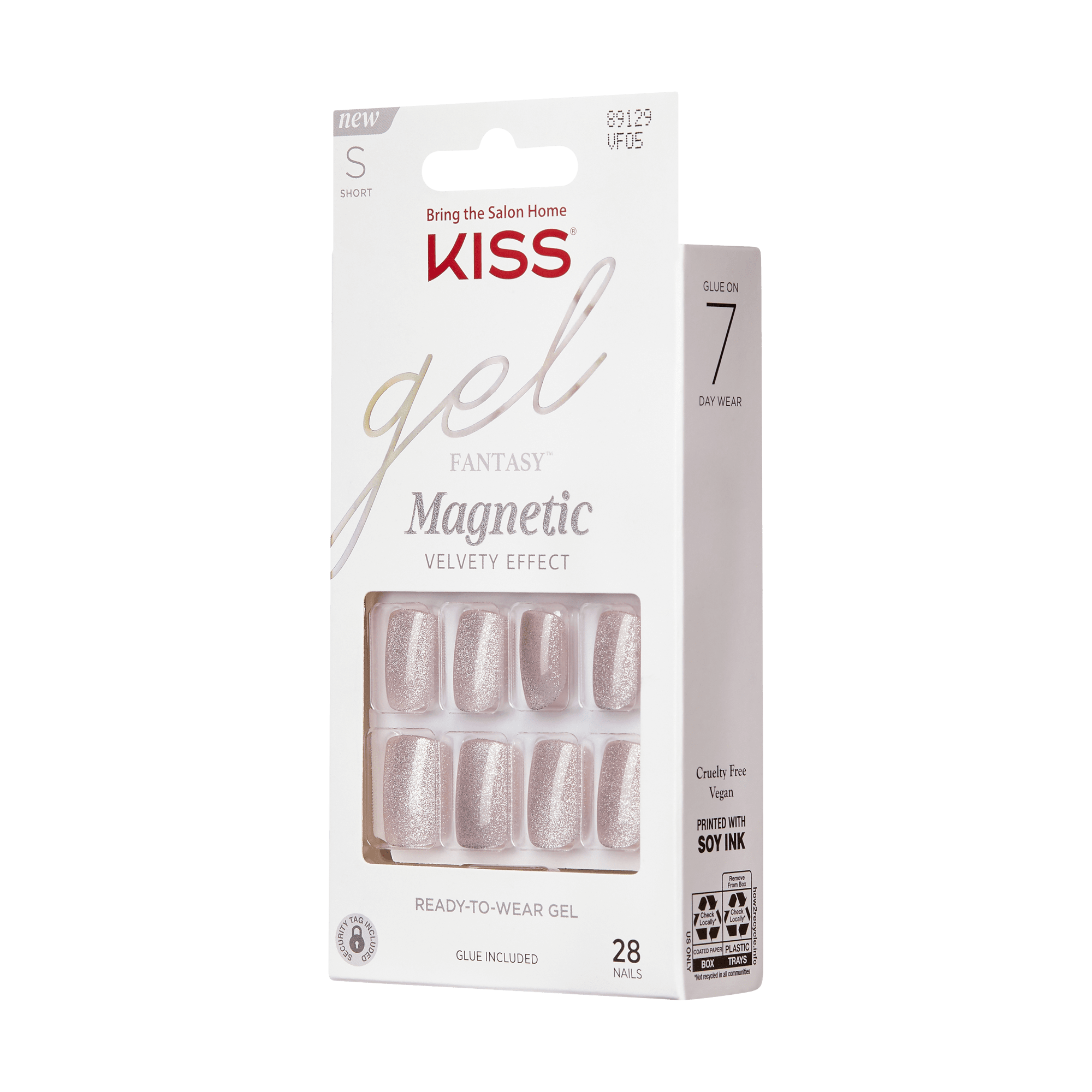 KISS Gel Fantasy Magnetic Press On Glue Nails - Dignity – KISS USA