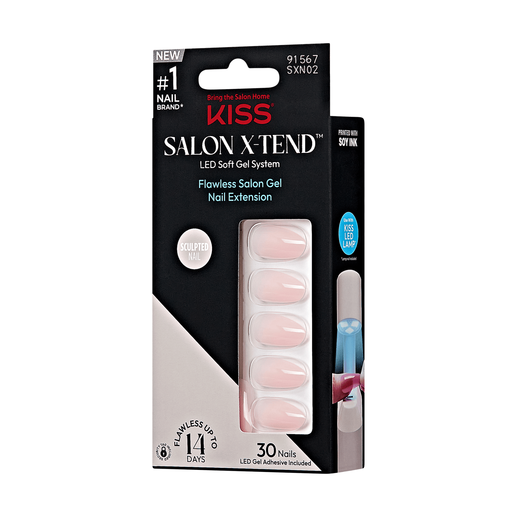 Kiss Salon X-tend Color Press On Gel Nails - Gloria – KISS USA