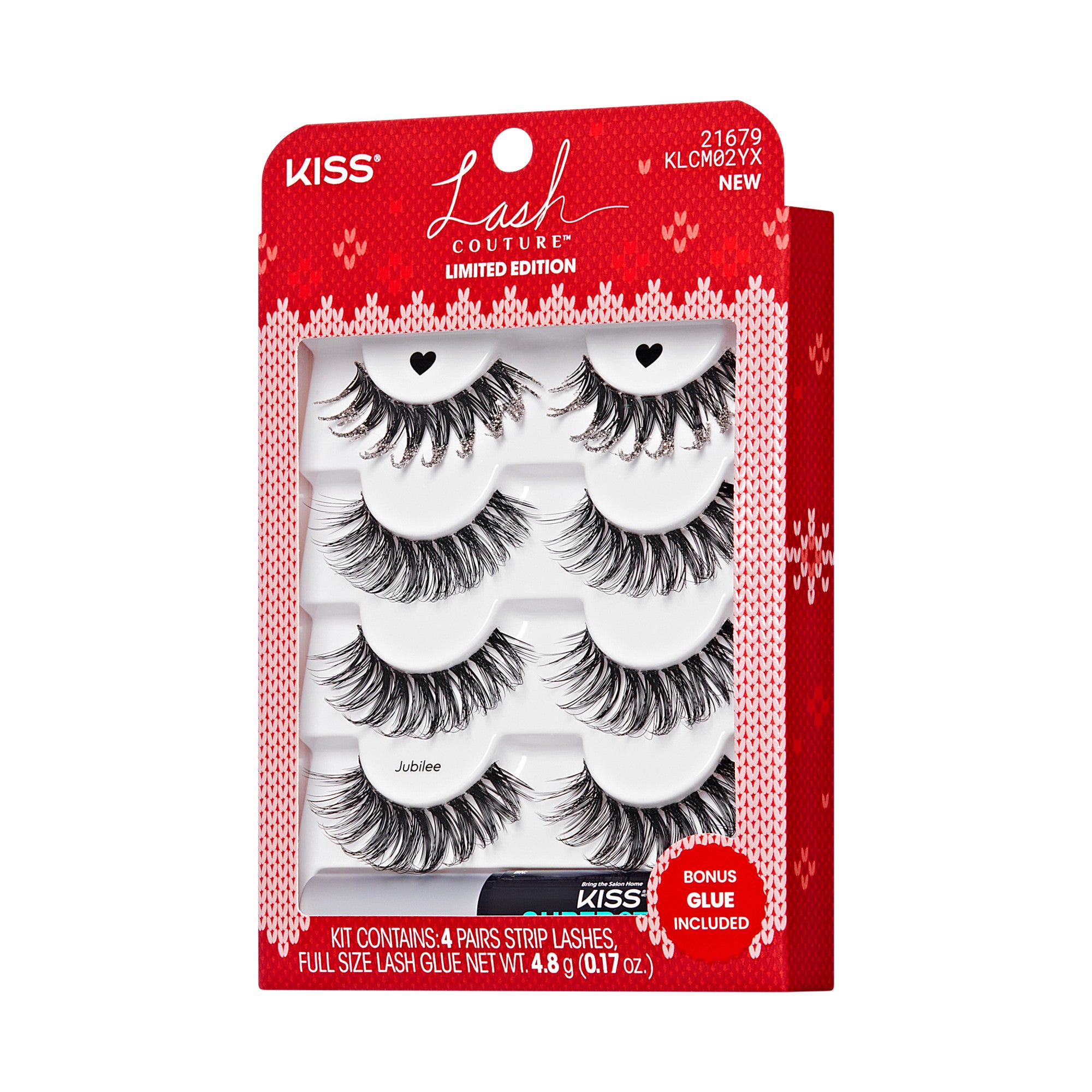 Kiss Lash Couture Faux Mink Holiday Lashes – Jubilee – KISS USA