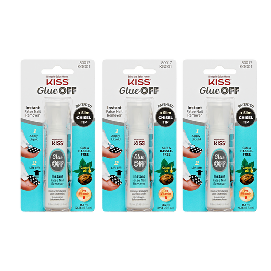 KISS Glue OFF Press On Nails Remover 3-Pack – KISS USA