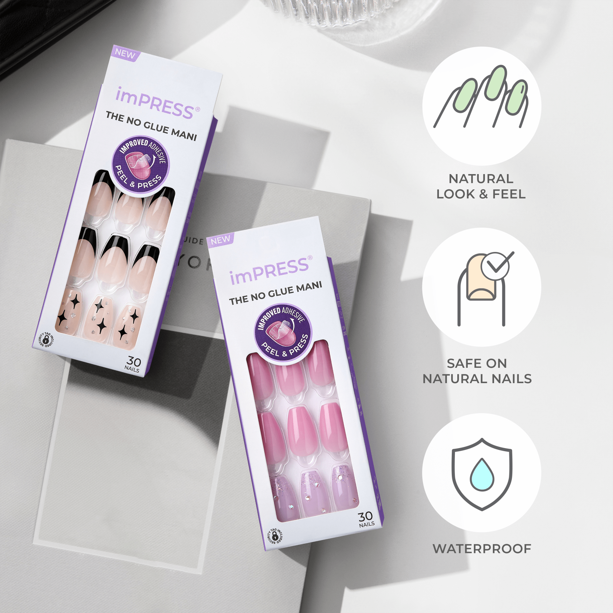imPRESS Press On Nails - For the Night – KISS USA