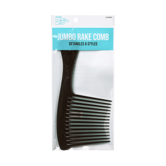 Kiss Colors & Care Jumbo Rake Comb – KISS USA