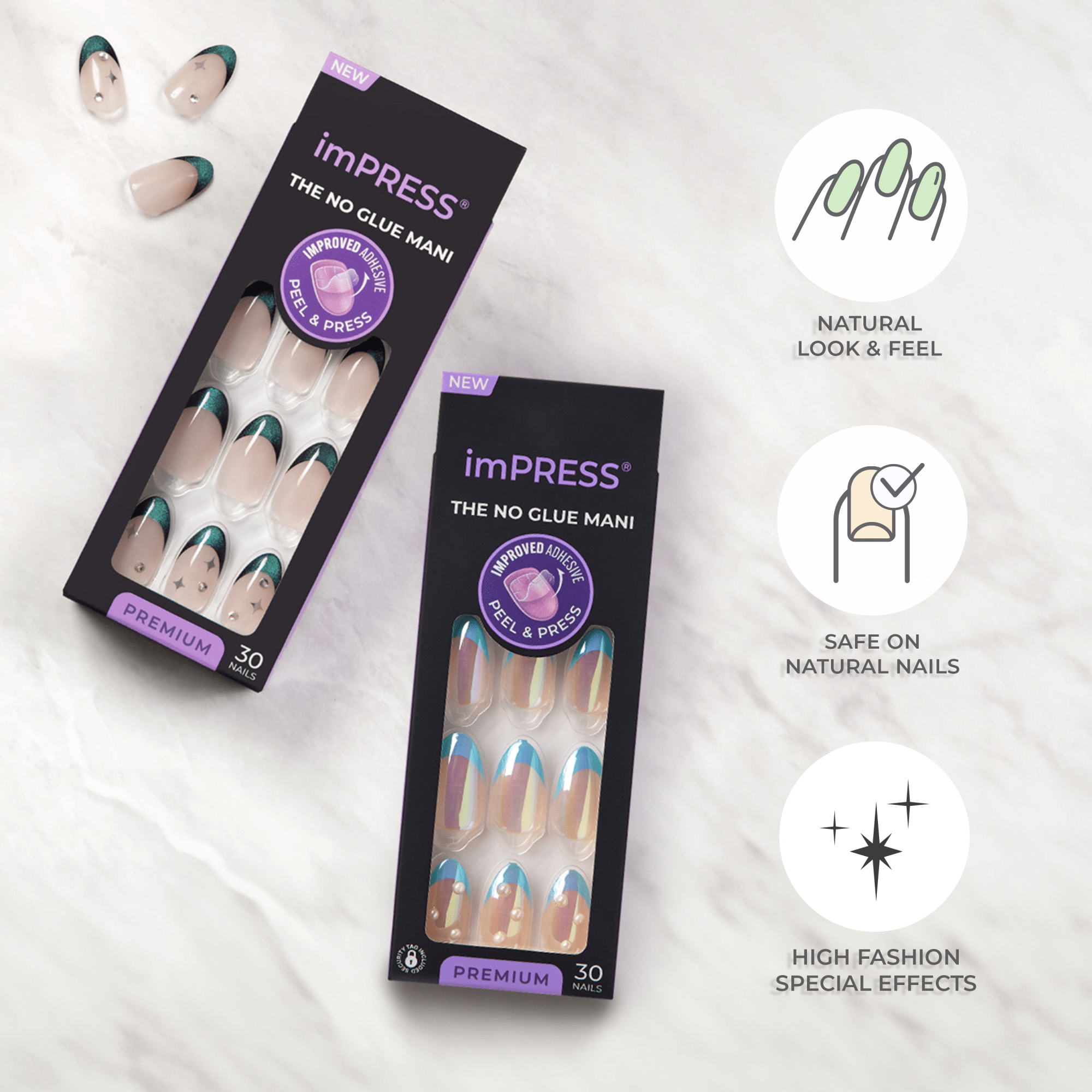 imPRESS Premium Press On Nails - Visions – KISS USA
