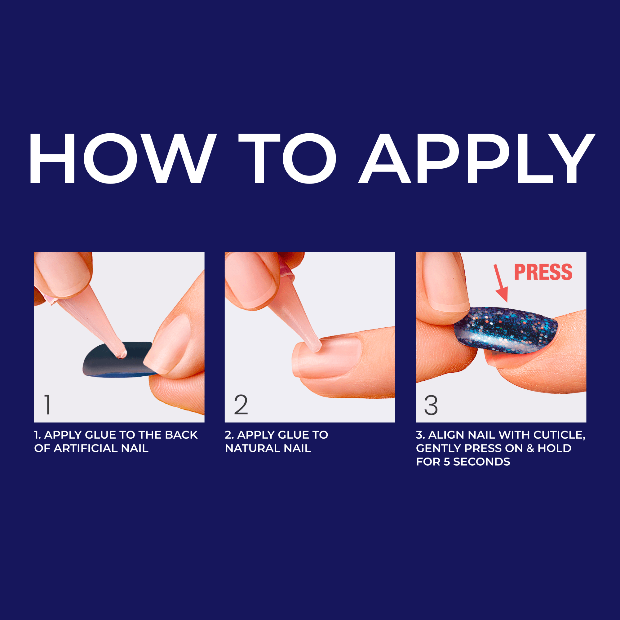 KISS Gel Fantasy Magnetic Press On Glue Nails - Dignity – KISS USA