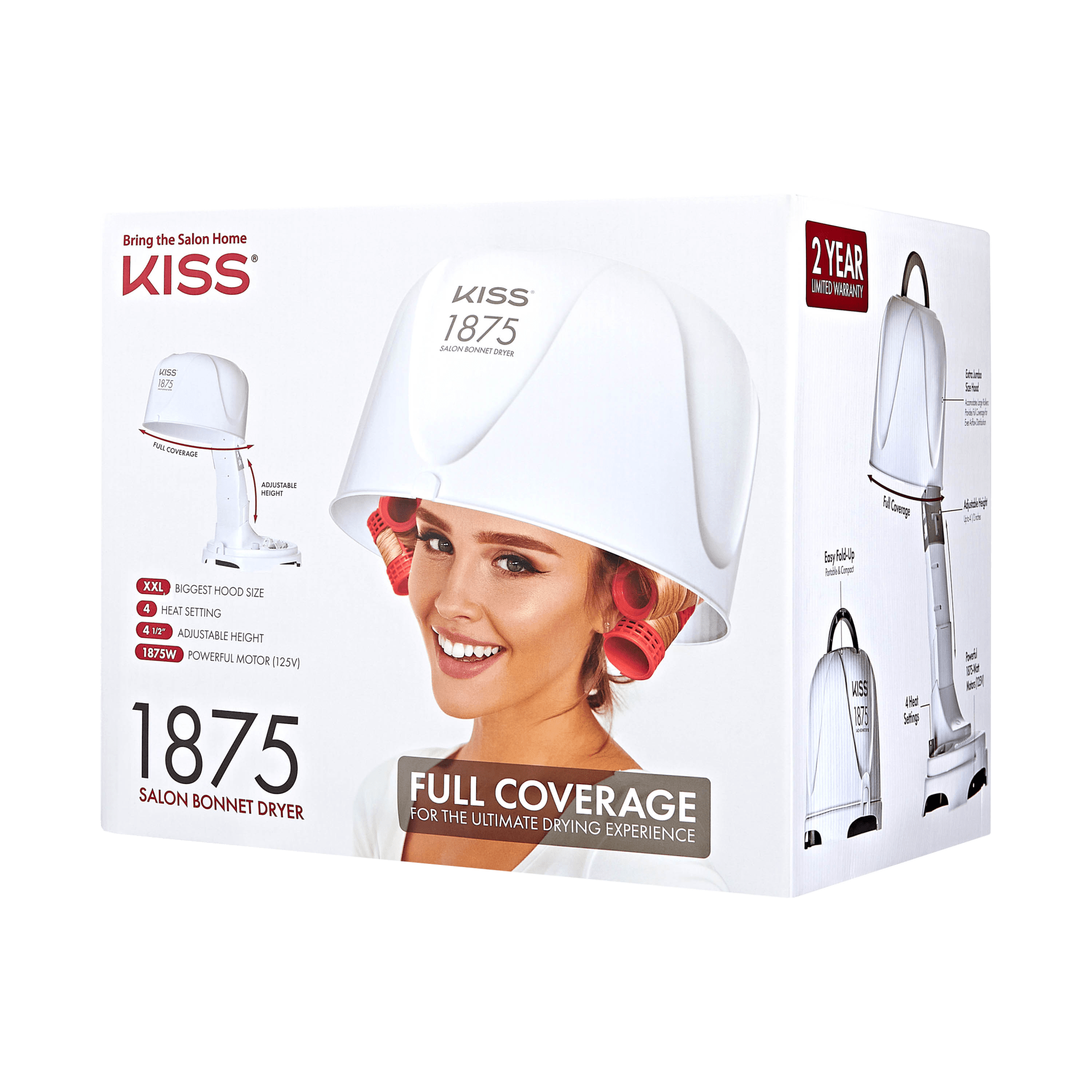 Kiss 1875W Salon Bonnet Hair Dryer – KISS USA